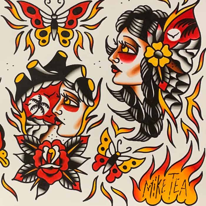 Mike Tea - Blue Lady Tattoo